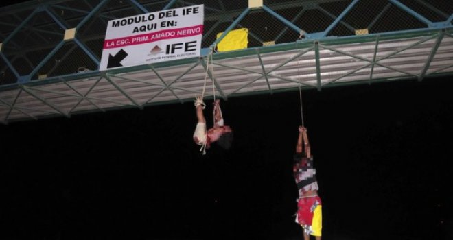 Banda s mosta objesila mladi par kao upozorenje blogerima | DEPO Portal