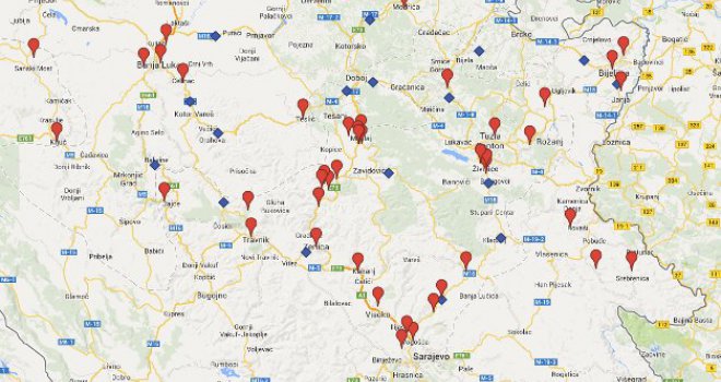 Interaktivna mapa: Ovdje možete pratiti stanje poplavljenih područja ...